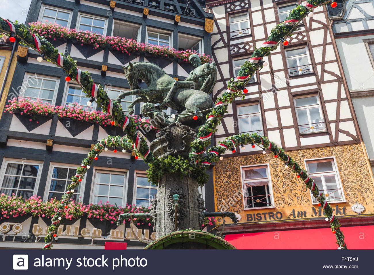 Sculpture Bronze Rhineland Germany Stock Photos & Sculpture Bronze ...