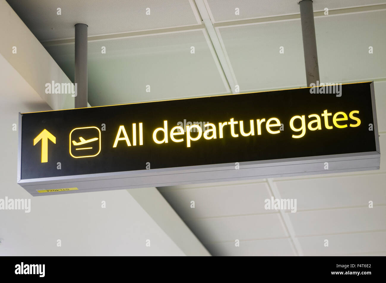 Boarding Gate Sign