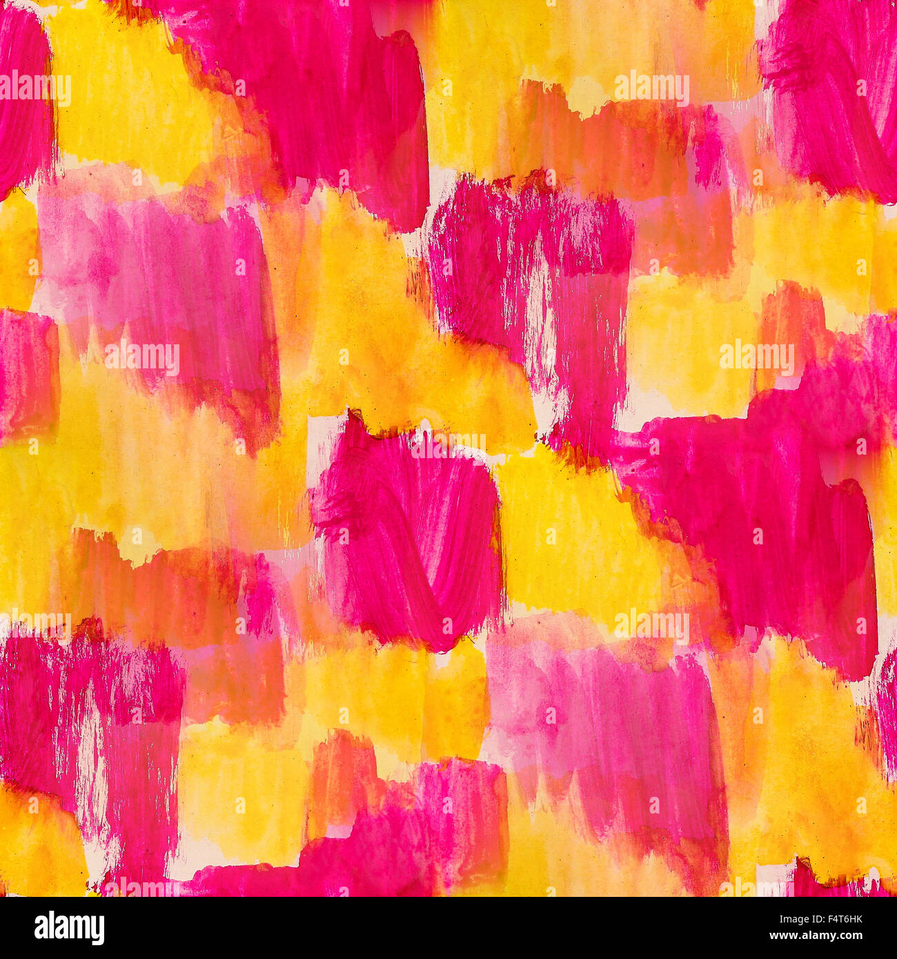 seamless background watercolor yellow red smear brush color water ...