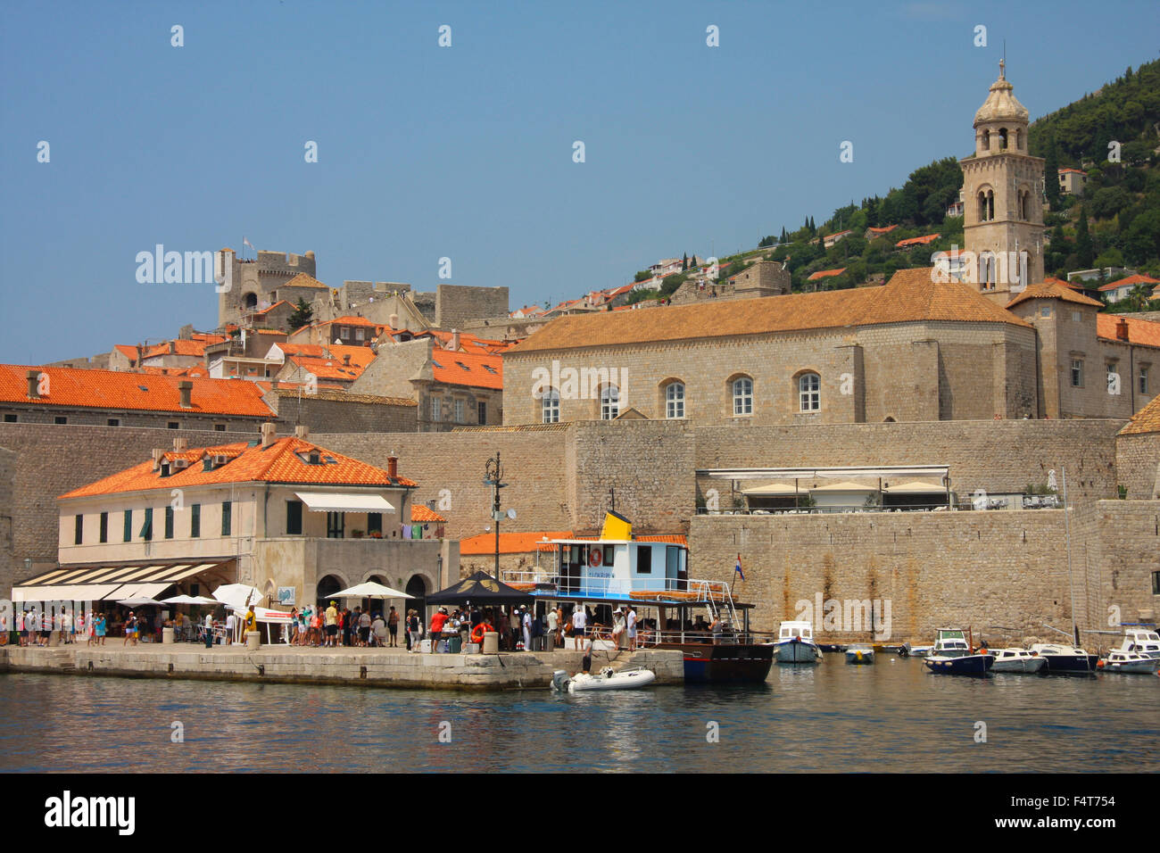 Croatia, the Balkans, Balkans, Dubrovnik, Old Town, Dalmatia, Europe ...