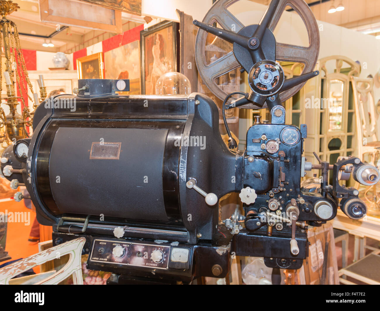 Old vintage professional movie projector hi-res stock photography and ...