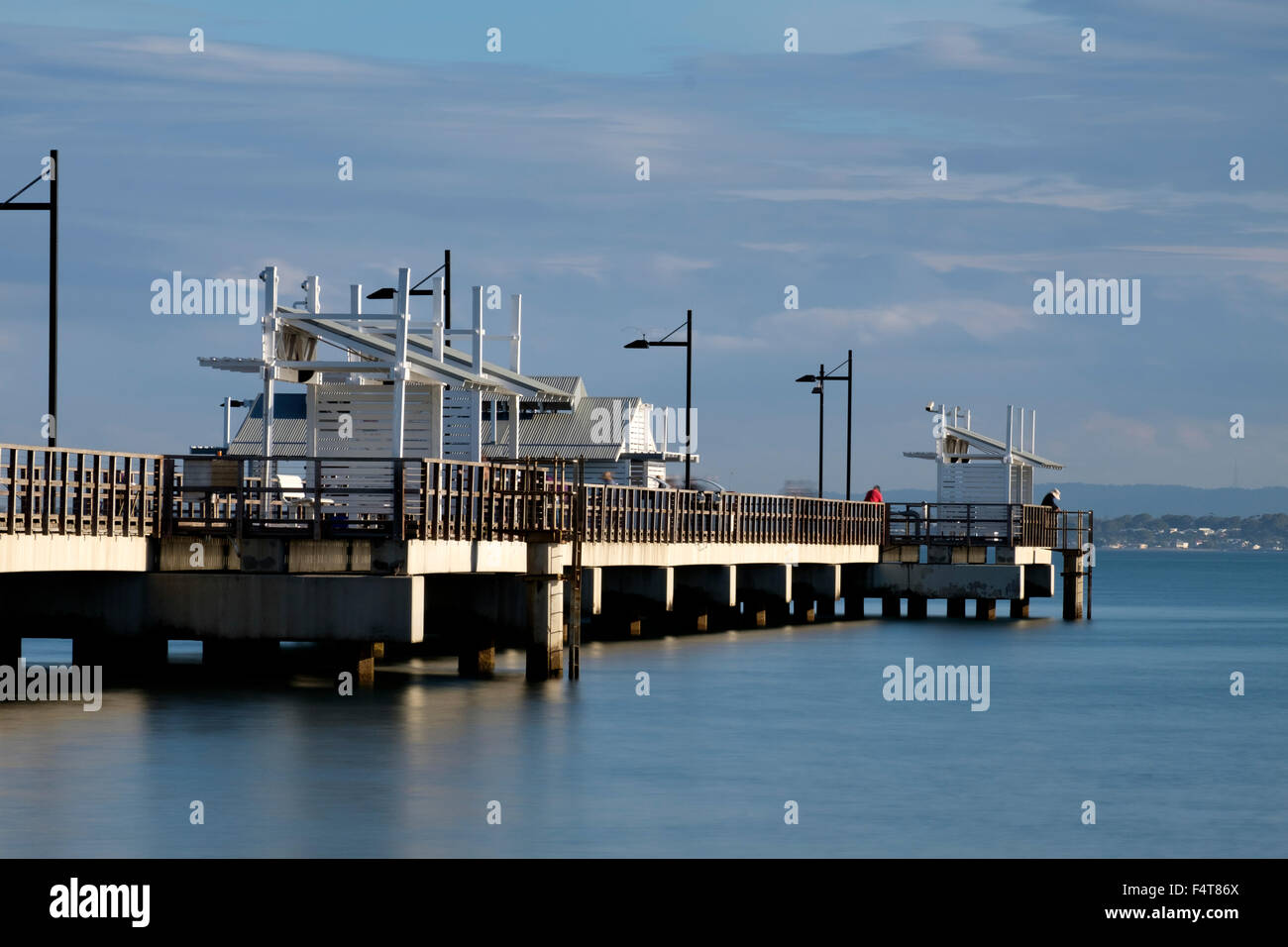 Woody Point Jetty Stock Photo - Alamy