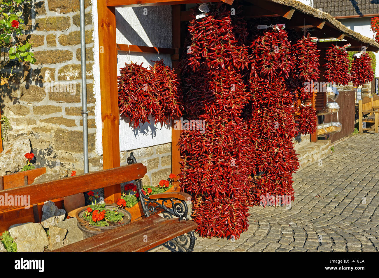 Paprika house, paprika, pepper, dry, dehydrated Stock Photo - Alamy