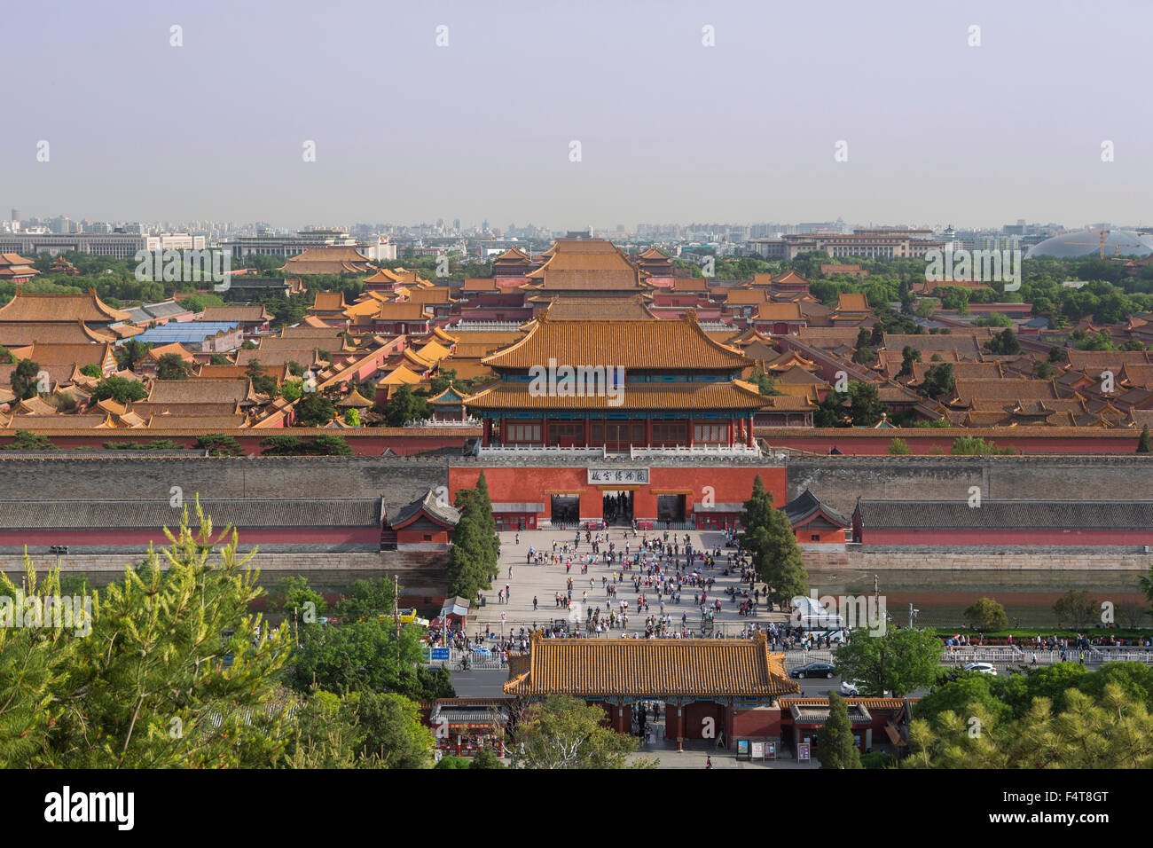 China, Beijing, Peking, City, The Forbidden City, Gate of Divine ...