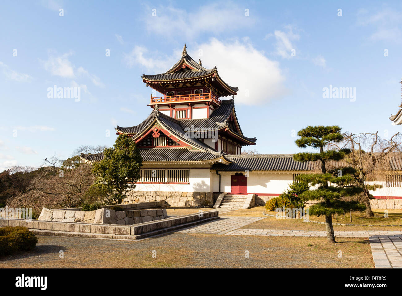 Japan, Kyoto, Fushimi castle, also known as Momoyama castle. Built as a ...