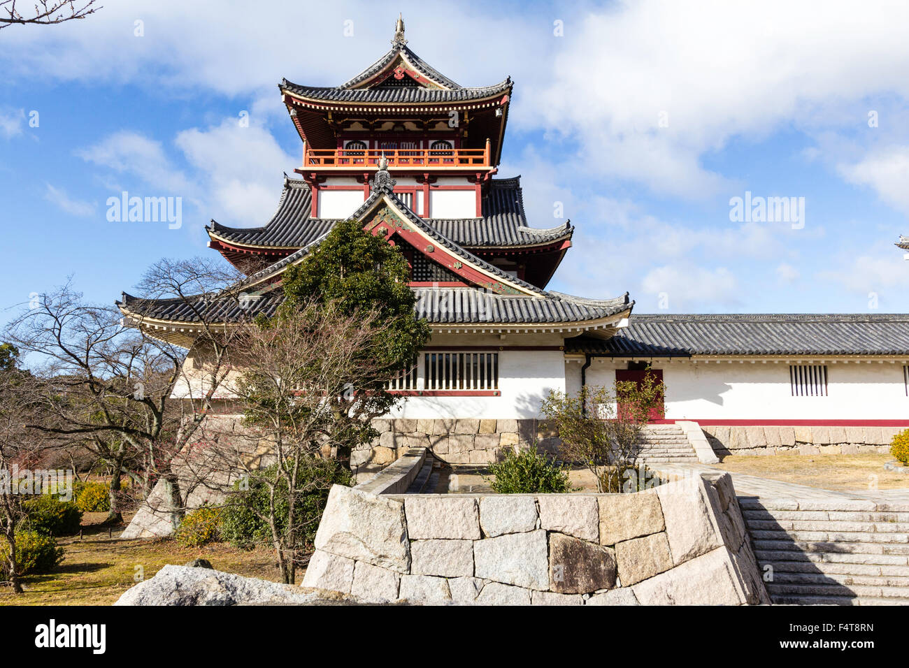 Japan, Kyoto, Fushimi castle, also known as Momoyama castle. Built as a ...