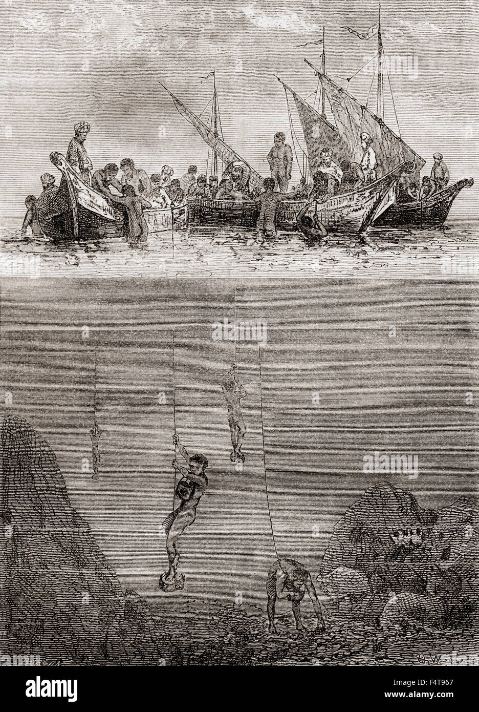 Pearl divers 18th century hi-res stock photography and images - Alamy