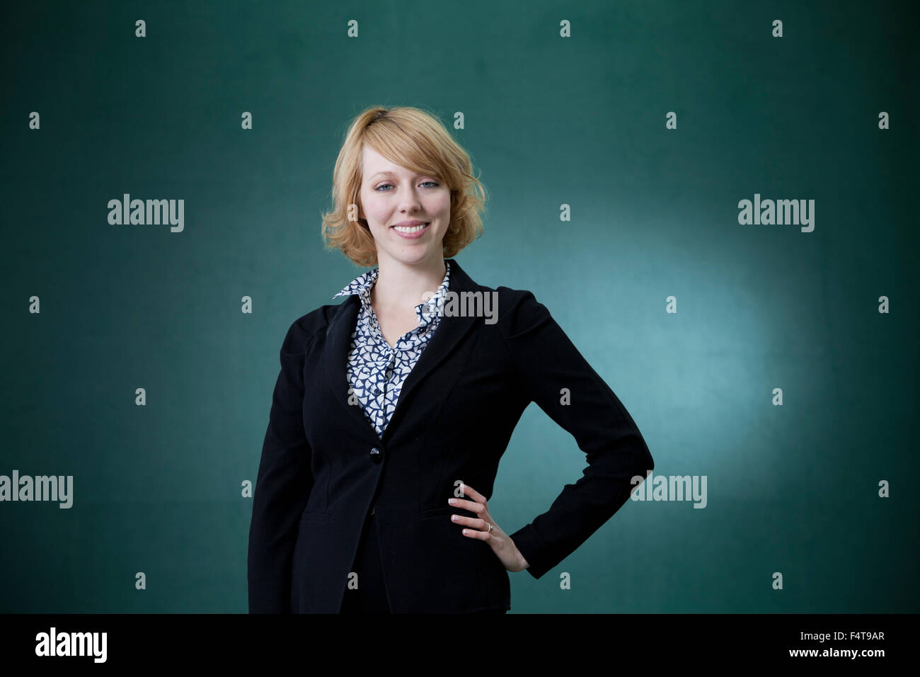 Katrine Marçal, Swedish writer and journalist, at the Edinburgh ...