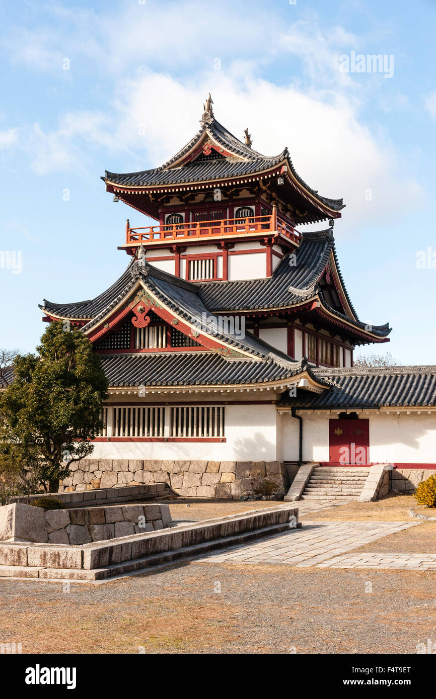 Japan, Kyoto, Fushimi castle, also known as Momoyama castle. Built as a ...