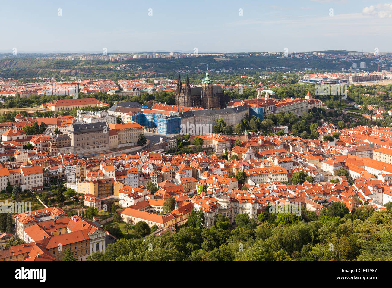 Beautiful Prague landscape Stock Photo - Alamy