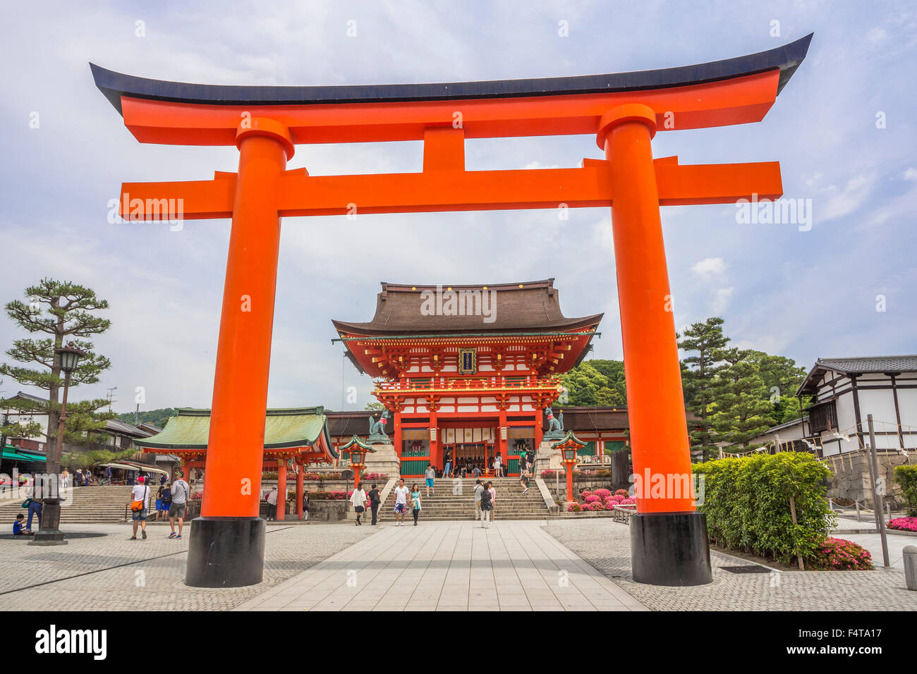 Japan, Kyoto City, Fushimi-Inari Taisha Shrine Stock Photo - Alamy