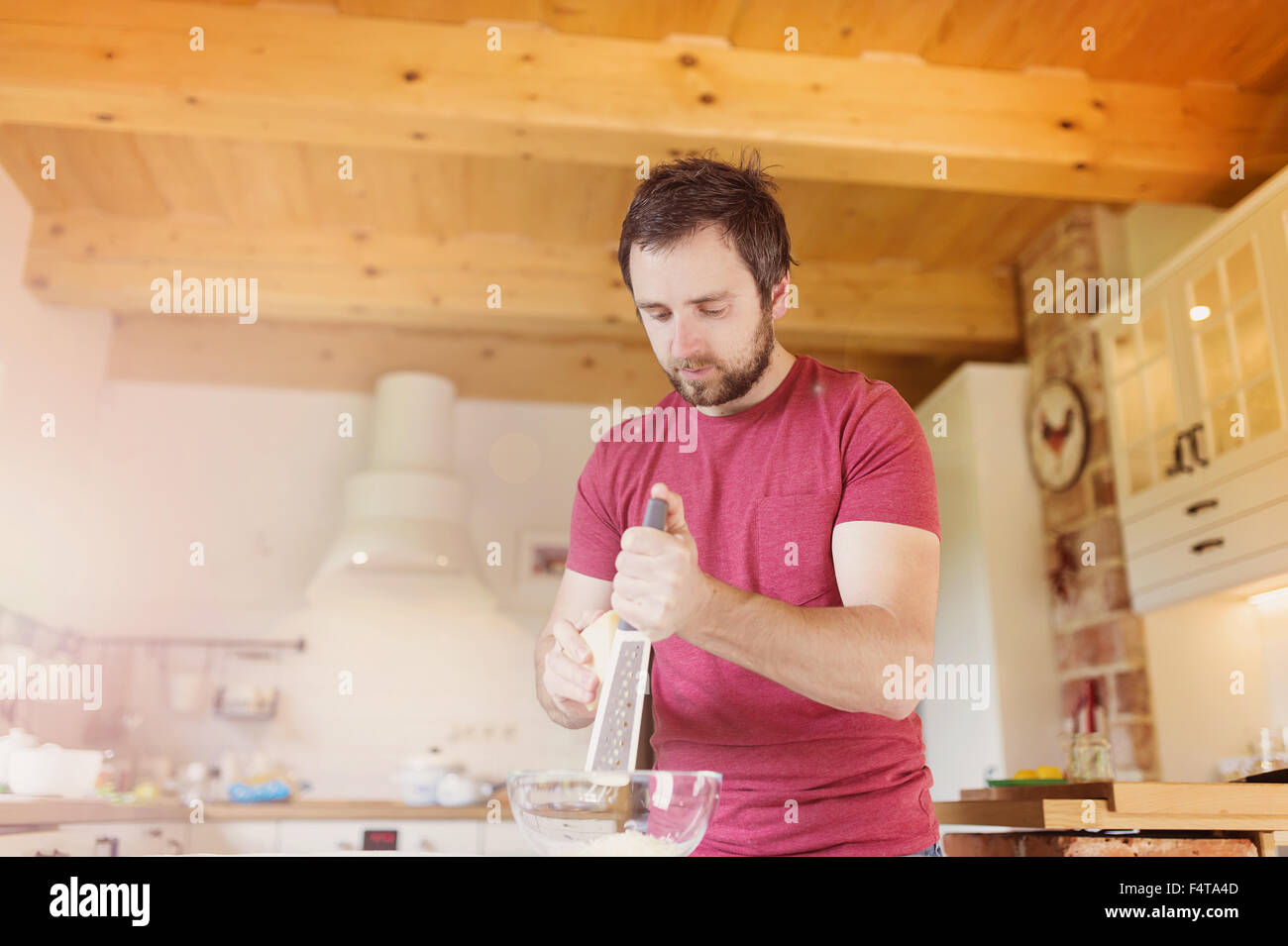 Man preparing a sauce Stock Photo - Alamy