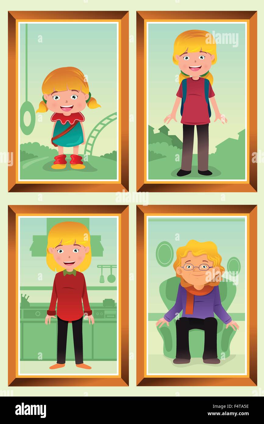 Stages Of Life Clipart