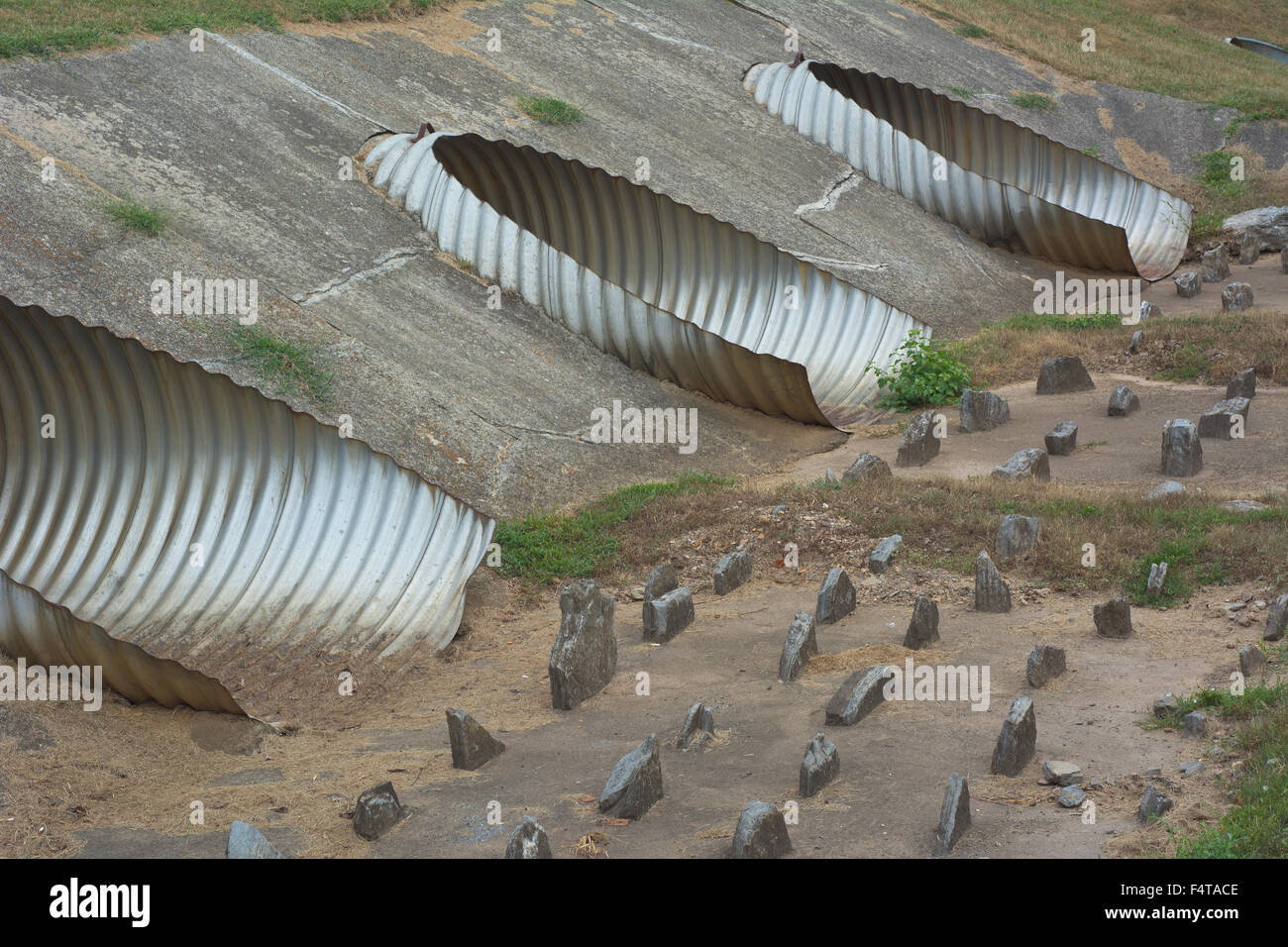 Water Control Pipes for Water Environmental Conservation Stock Photo ...