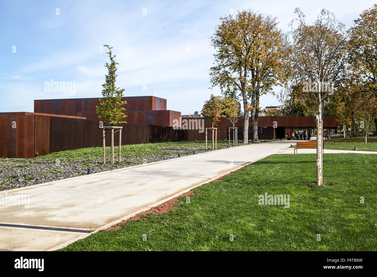 Soulages Museum in Rodez : RCR Architects Stock Photo - Alamy