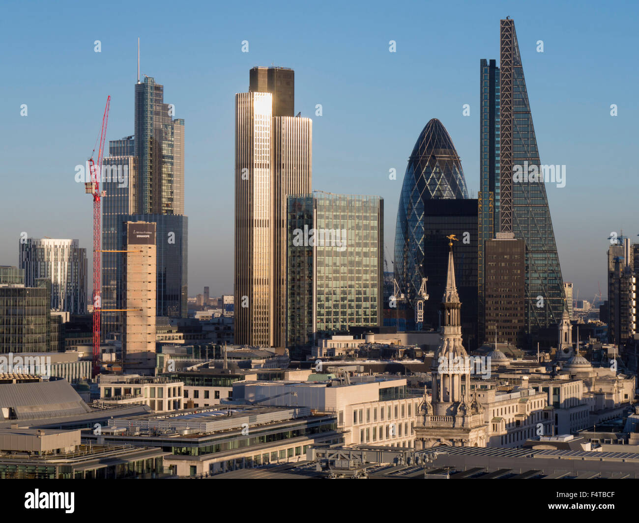 City Of London England Uk Financial Centre Center High Resolution Stock ...