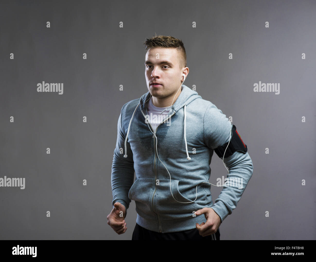 Young handsome sportsman Stock Photo - Alamy