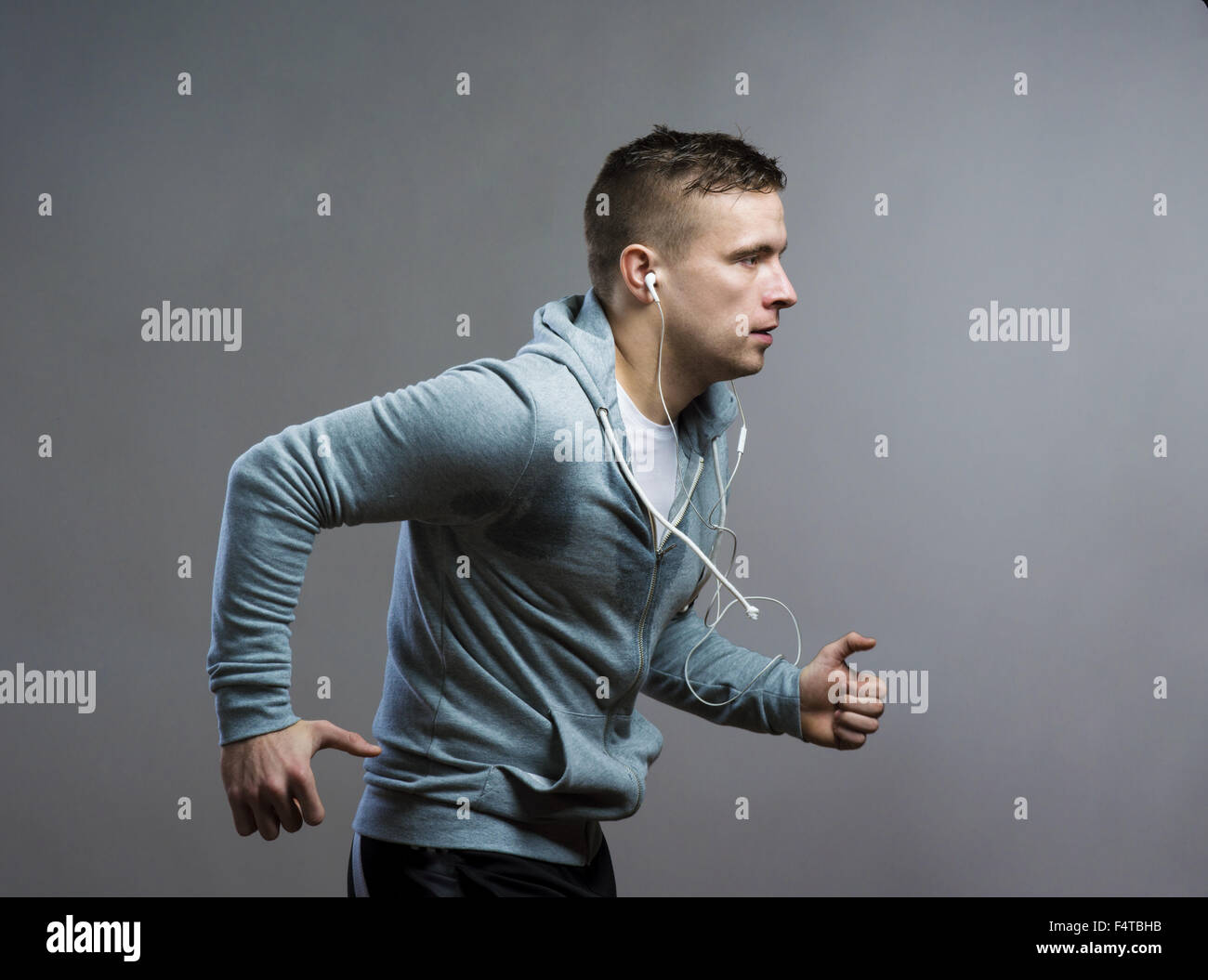 Young handsome sportsman Stock Photo - Alamy