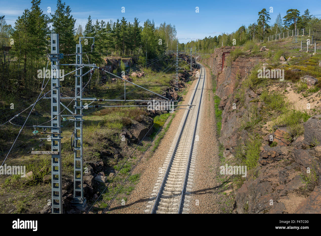 Rocks and railway hi-res stock photography and images - Alamy