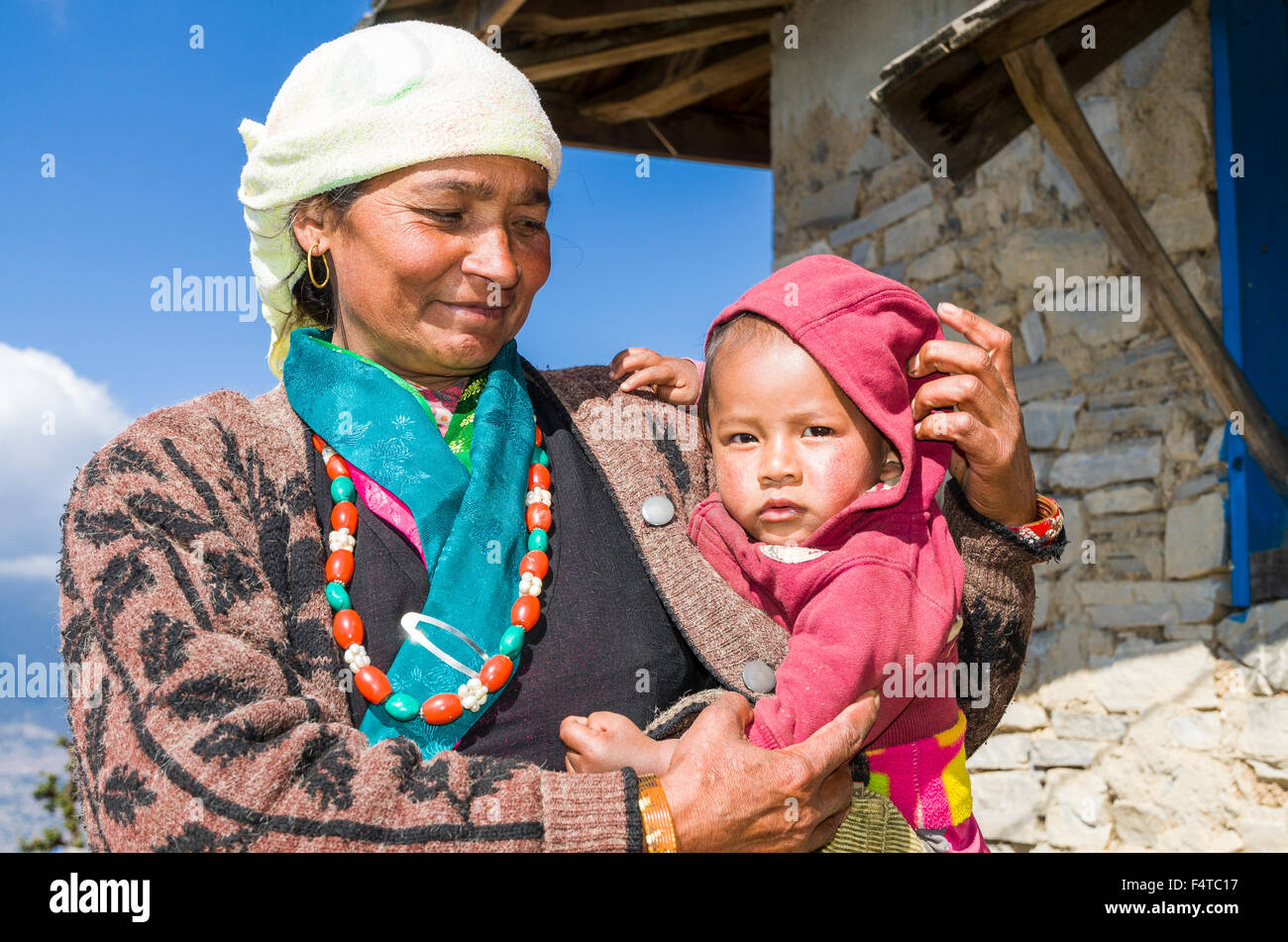 Nepali baby hi-res stock photography and images - Alamy