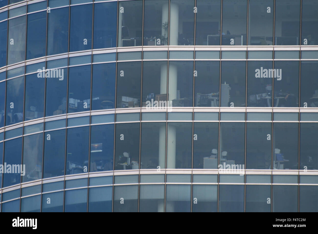 Offices seen from outside Stock Photo - Alamy