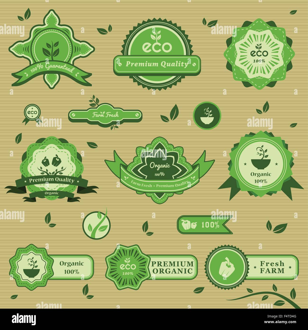 Organic vector vectors hi-res stock photography and images - Alamy