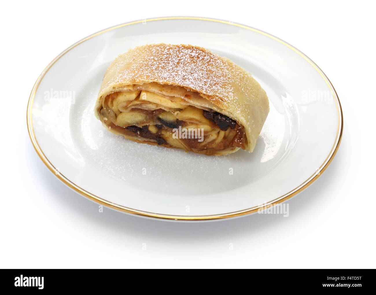 Viennese strudel apple classic hi-res stock photography and images - Alamy