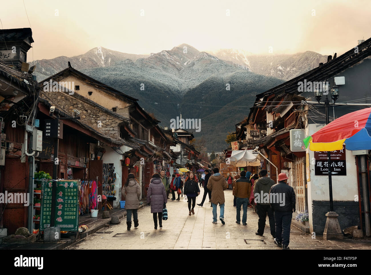 Nanzhao ancient capital ancient street hi-res stock photography and ...