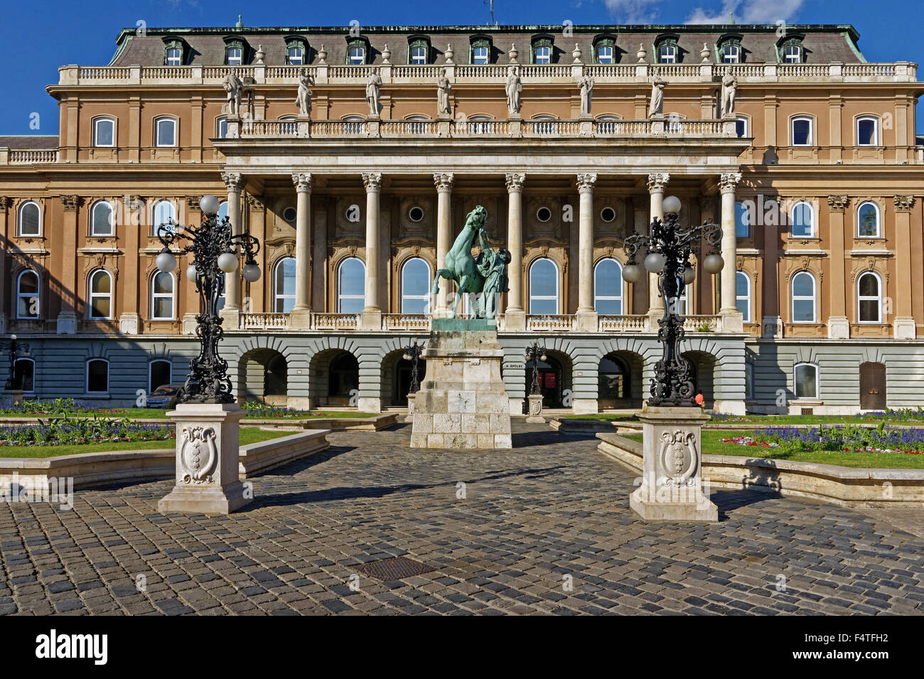Buda castle statue hi-res stock photography and images - Alamy