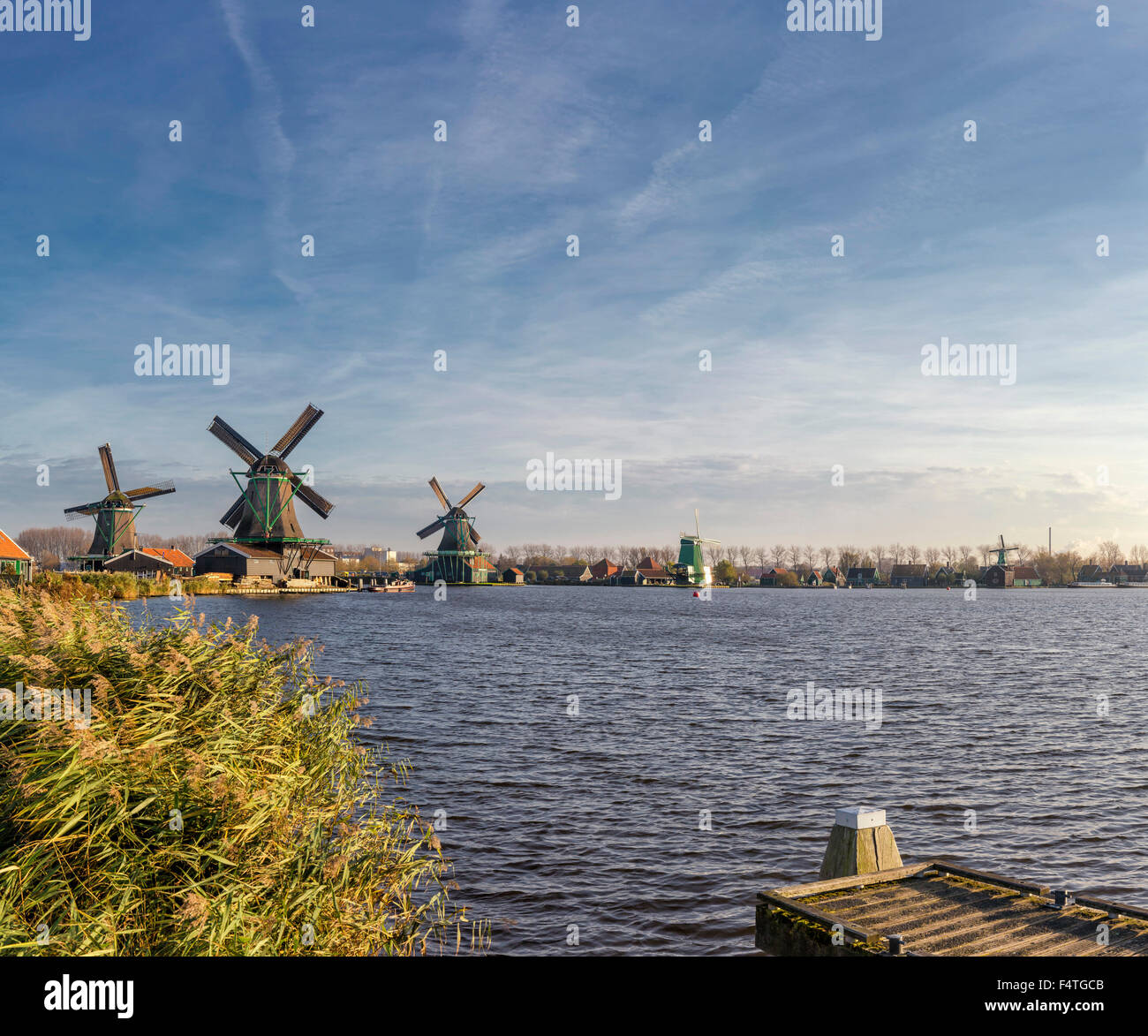 Along the river Linge Stock Photo - Alamy