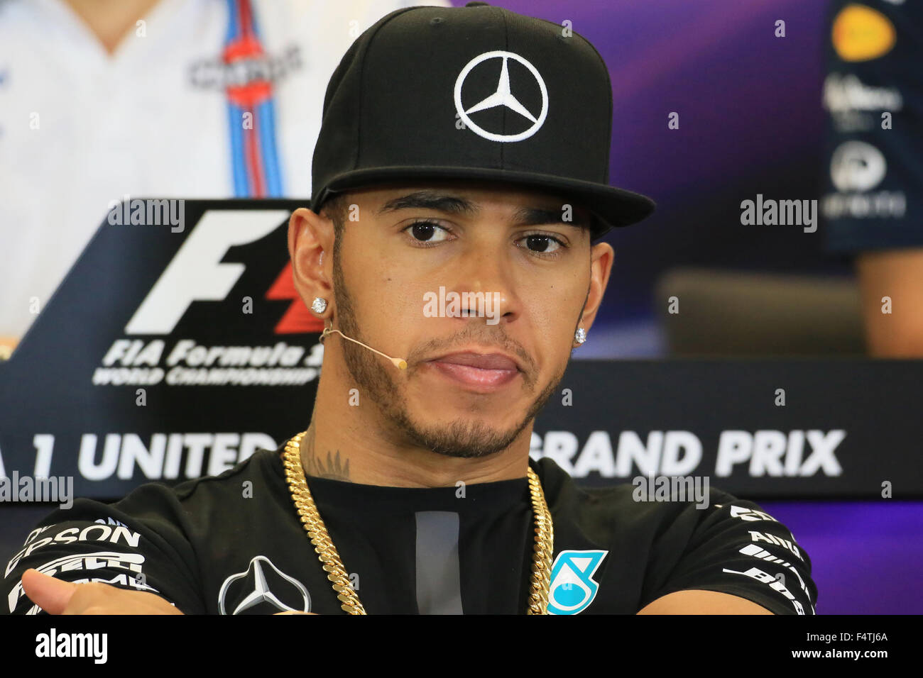 Lewis hamilton 2015 cota hi-res stock photography and images - Alamy