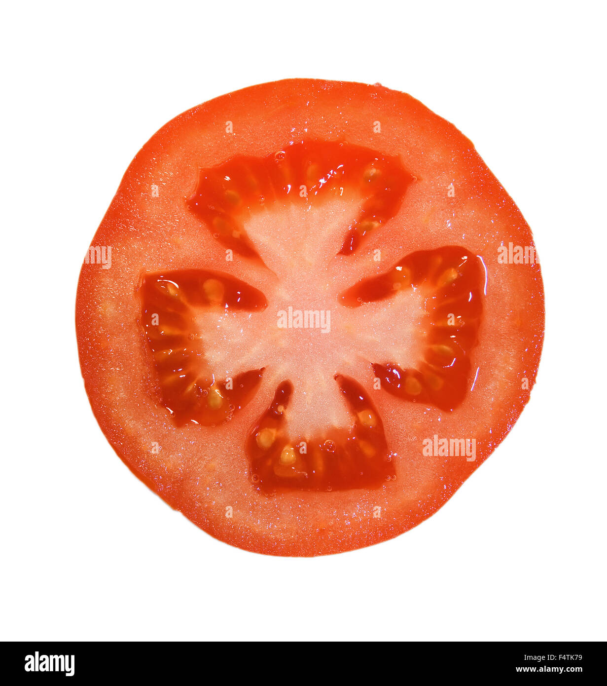 Cross Section Of A Tomato Discovering High Flavor Tomatoes | The