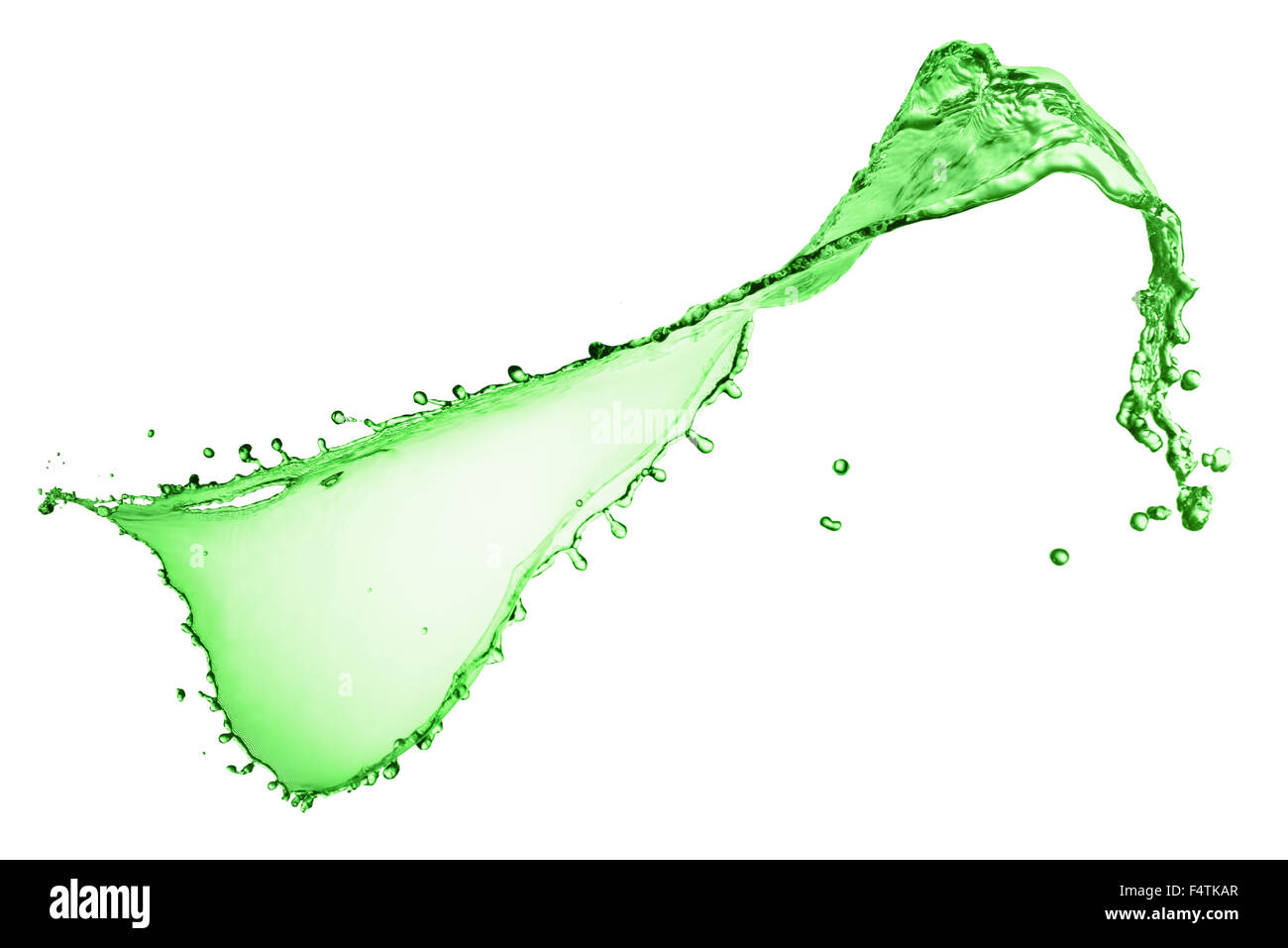 Splash of green color hi-res stock photography and images - Alamy