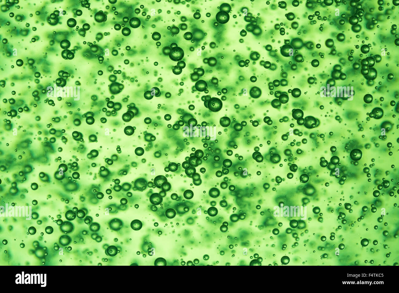 green bobbles water background Stock Photo - Alamy