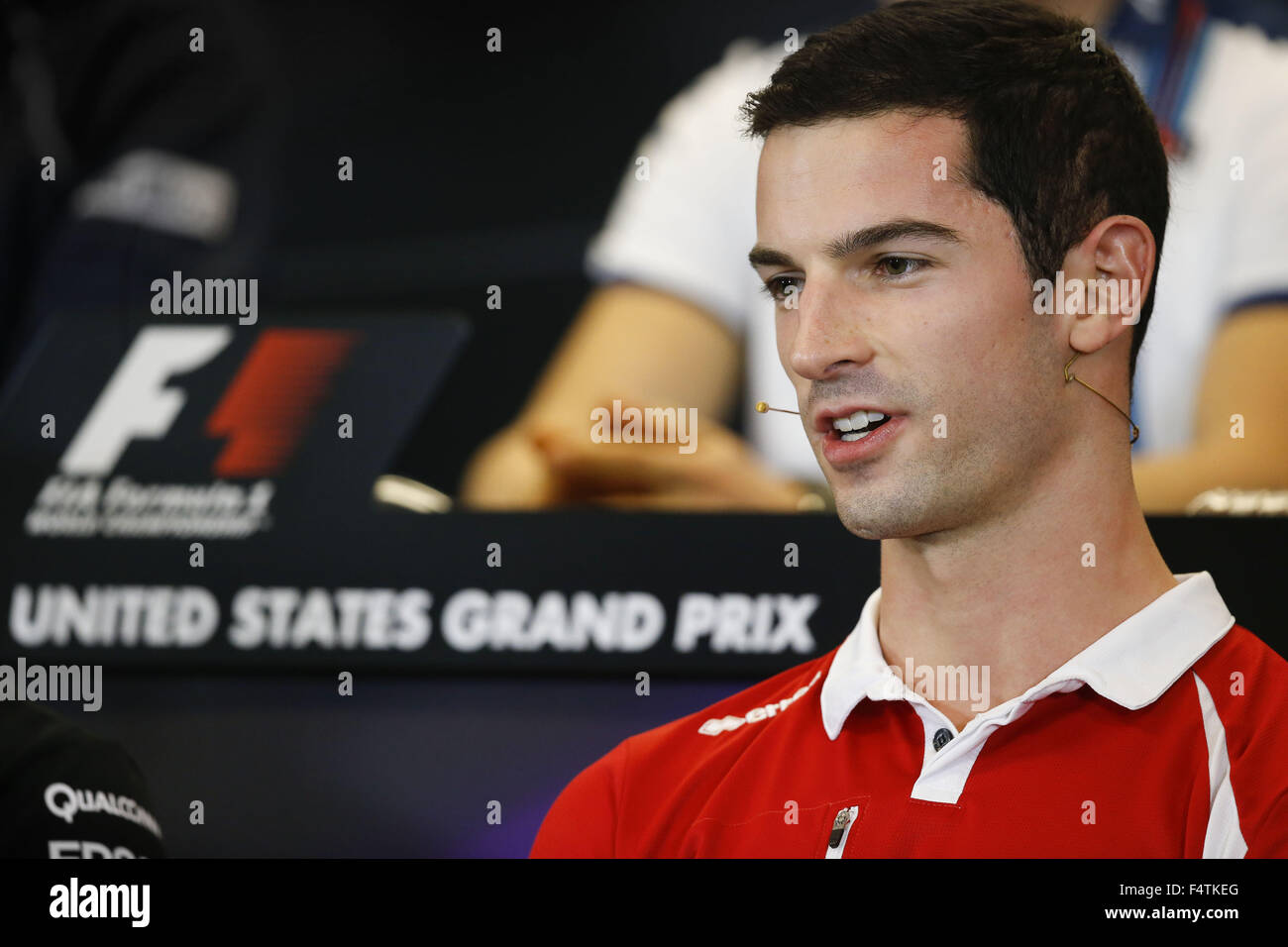 Austin, Texas, USA. 22nd Oct, 2015. ALEXANDER ROSSI of the United ...
