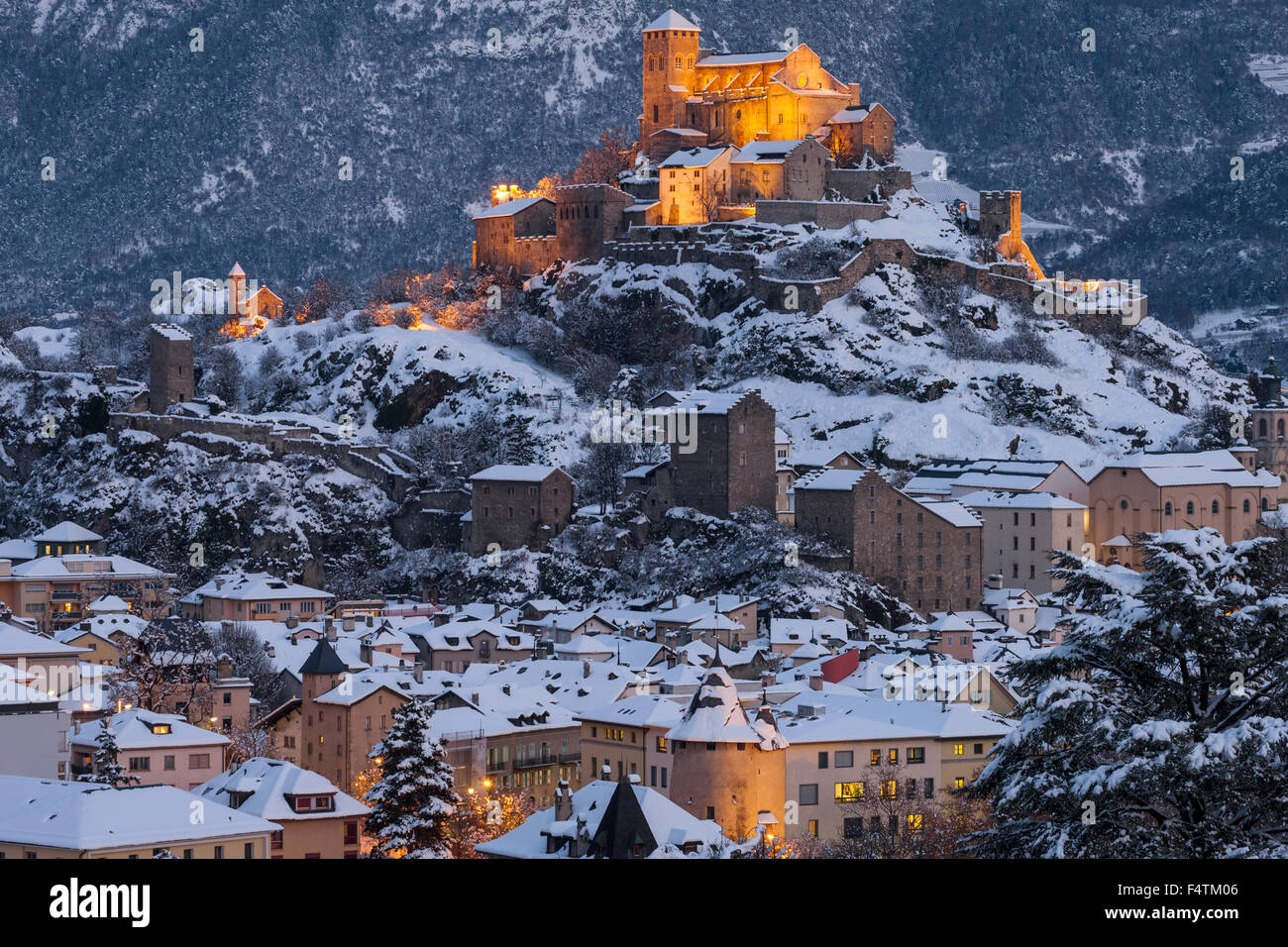 Sion, customs, Switzerland, canton, Valais, town, city, canton capital ...