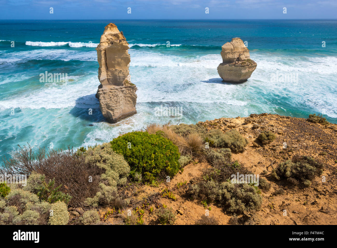 Gibson Step Beach, Australia, Victoria, port Campbell, national park ...