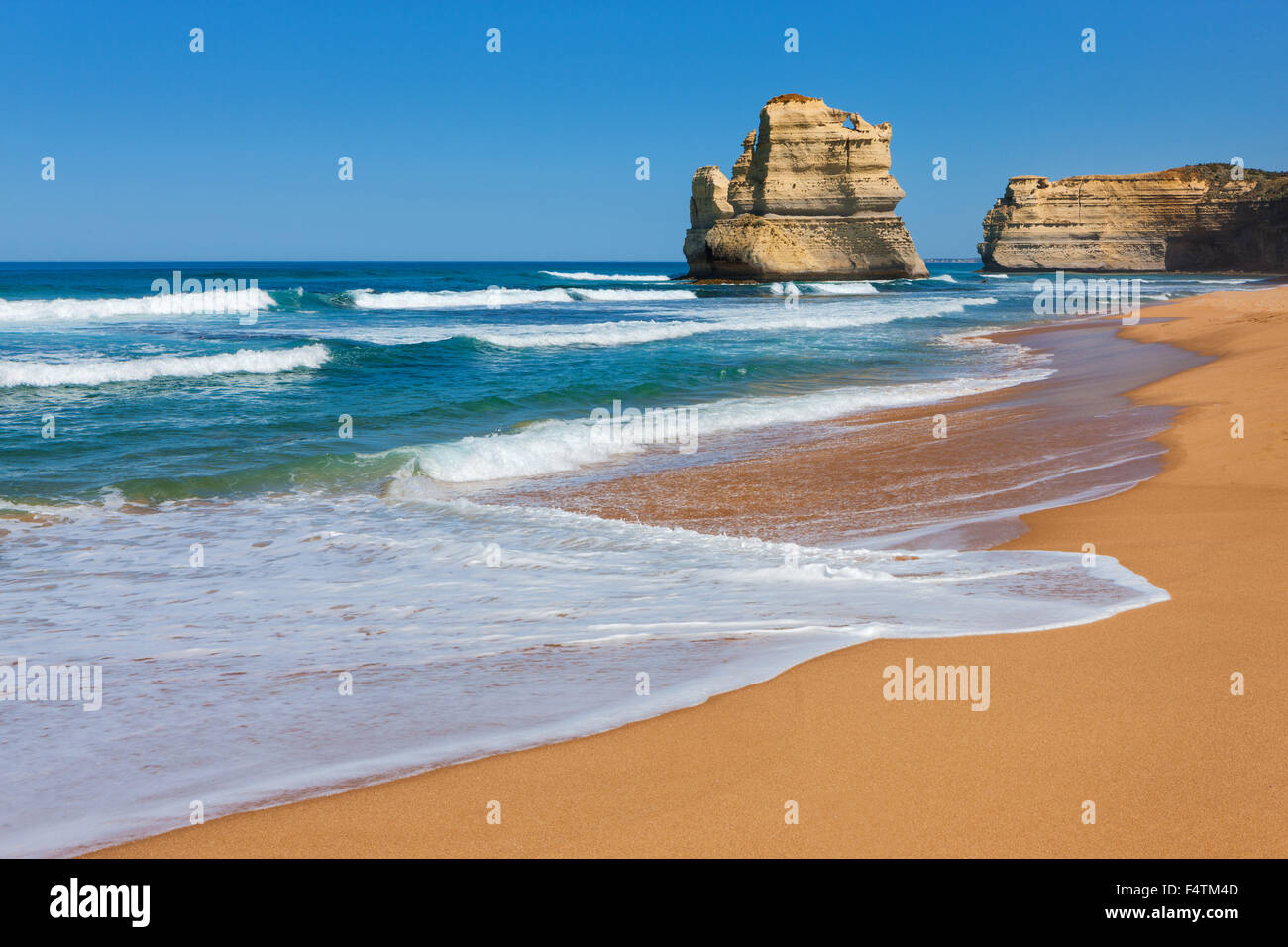 Gibson Step Beach, Australia, Victoria, port Campbell, national park ...