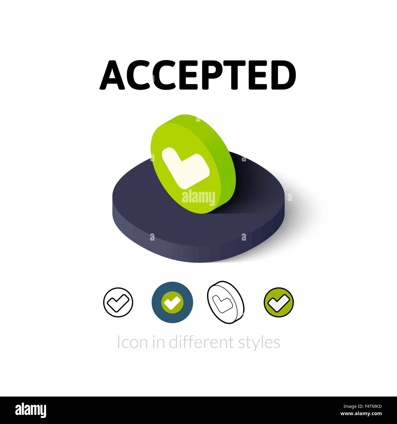 Accept acceptance accepted Cut Out Stock Images & Pictures - Alamy