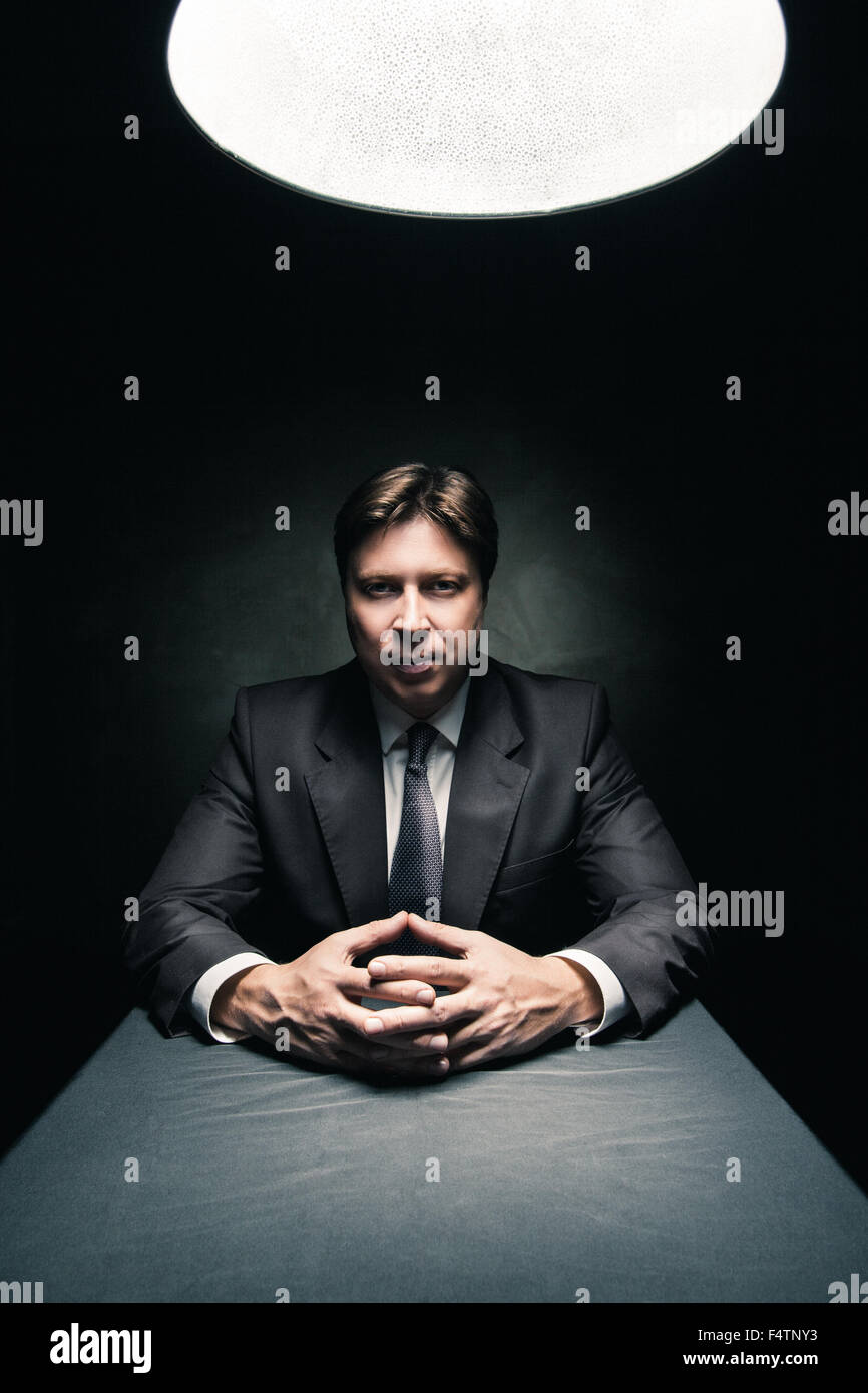 Police interview room hi-res stock photography and images - Alamy