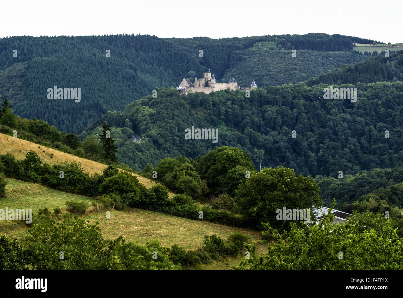 Bourscheid castle hi-res stock photography and images - Alamy