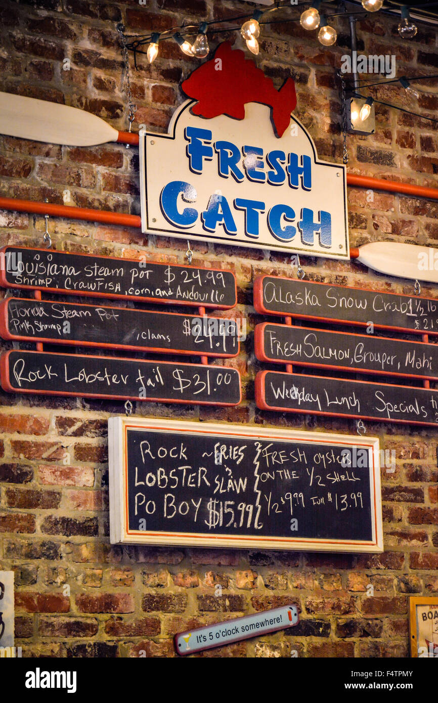 A retro and cool old Historic rustic brick Seafood restaurant with ...