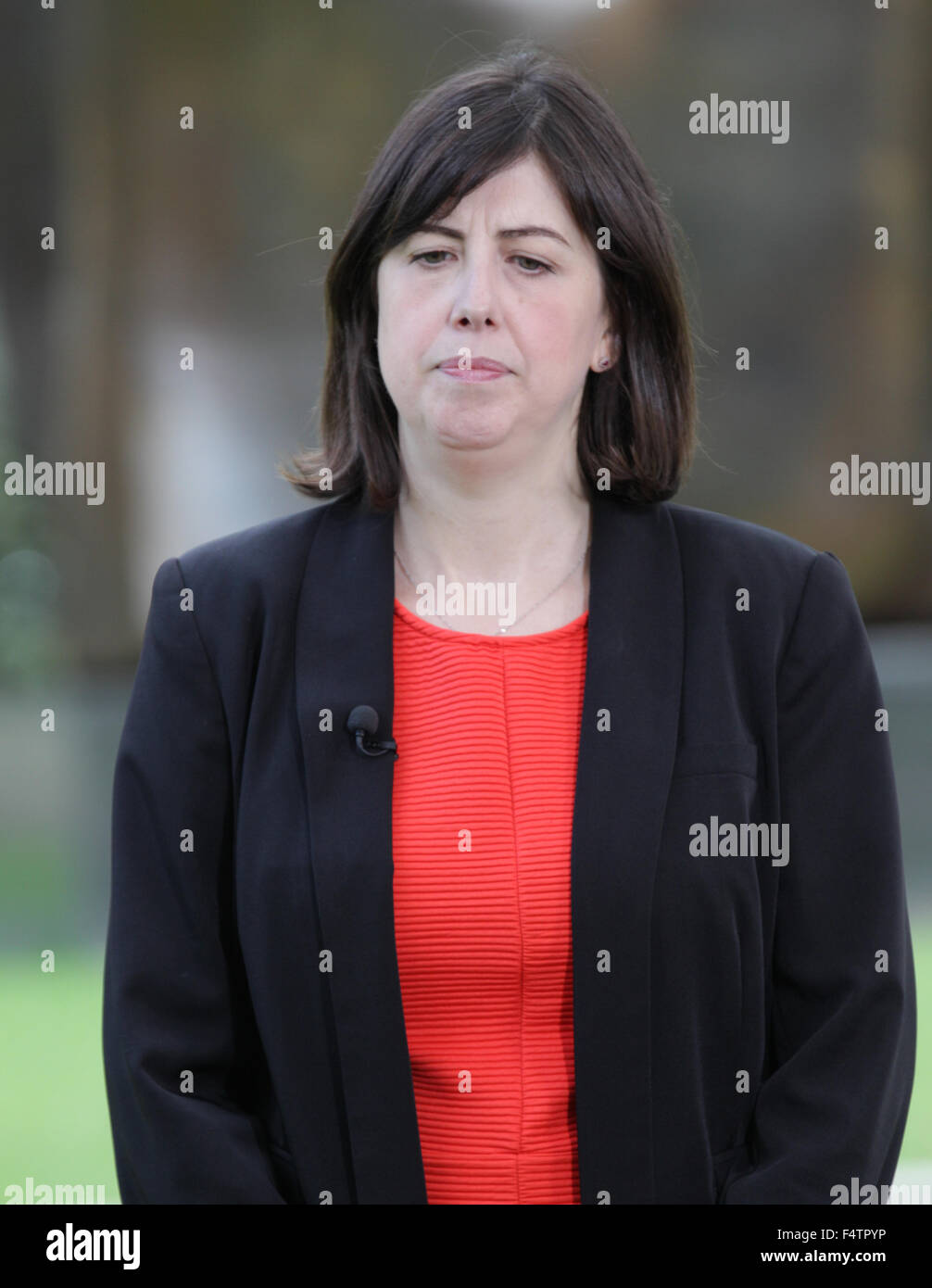 London, UK, 14th Sep 2015: Lucy Powell Labour Shadow Secretary of State ...
