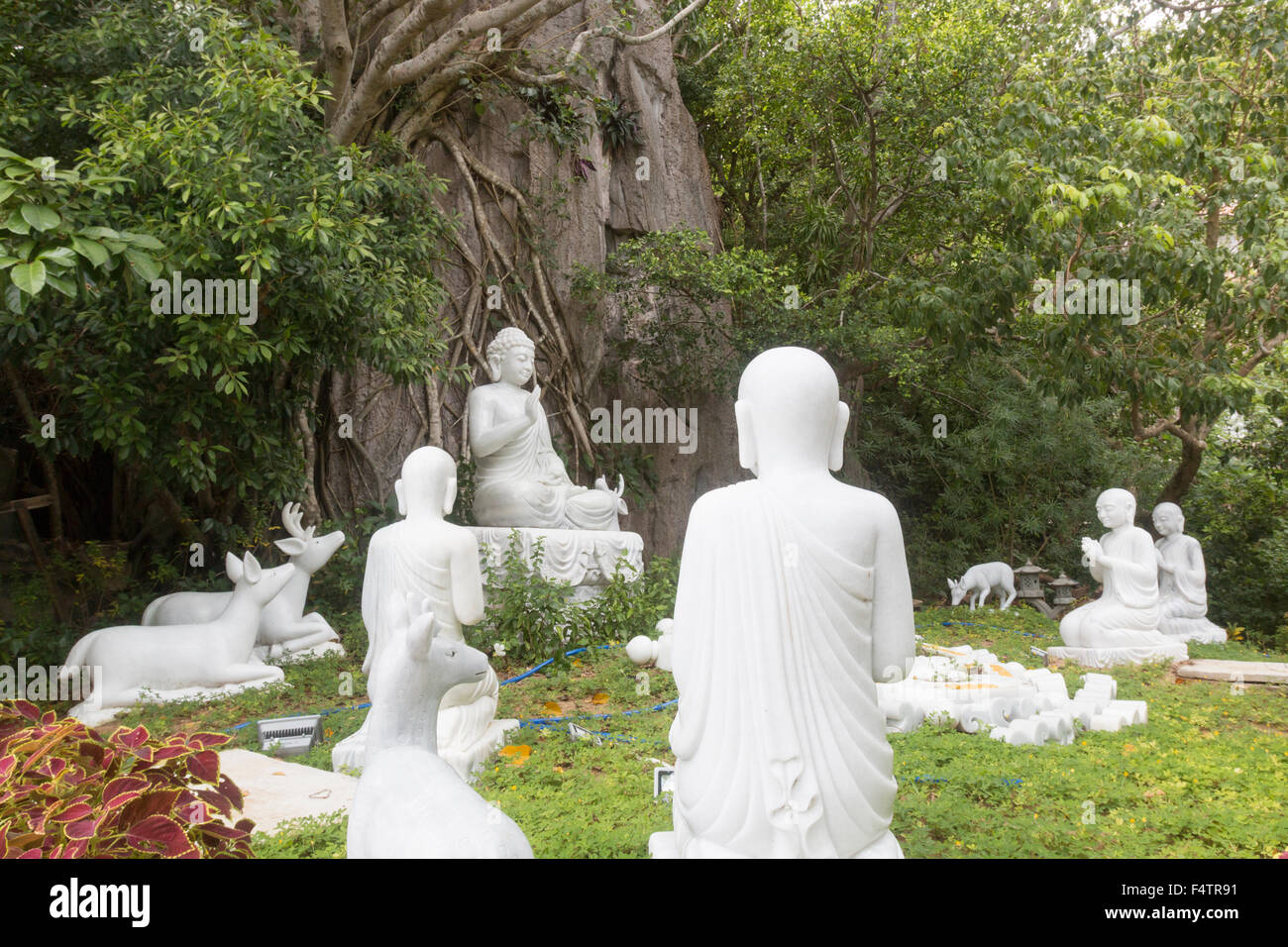 Marble mountains is a cluster of five marble and limestone hills ...