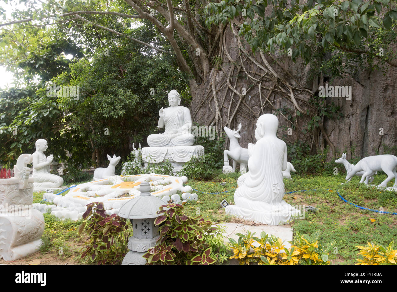 Marble mountains is a cluster of five marble and limestone hills ...