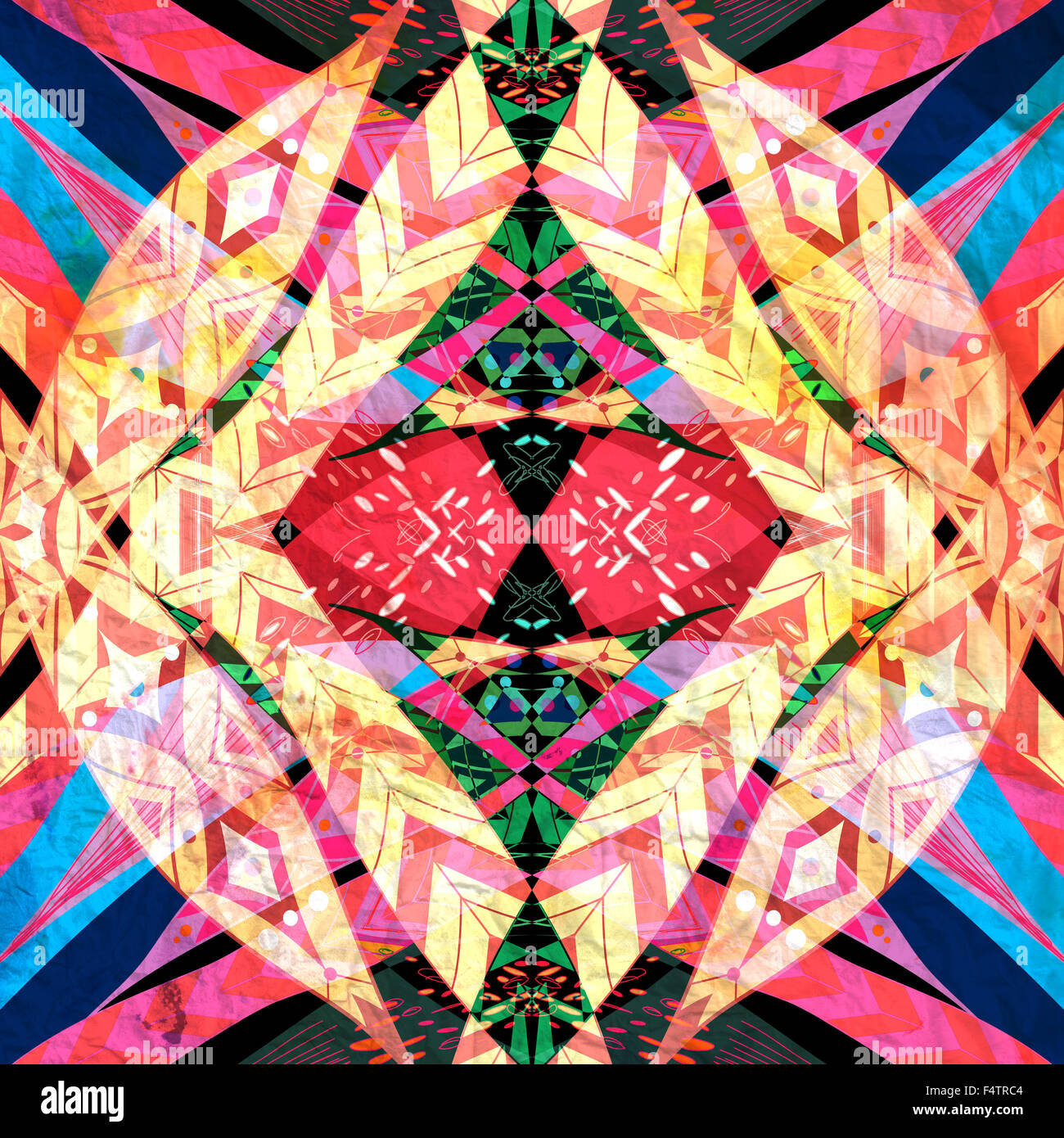 watercolor a retro background of abstract elements Stock Photo - Alamy