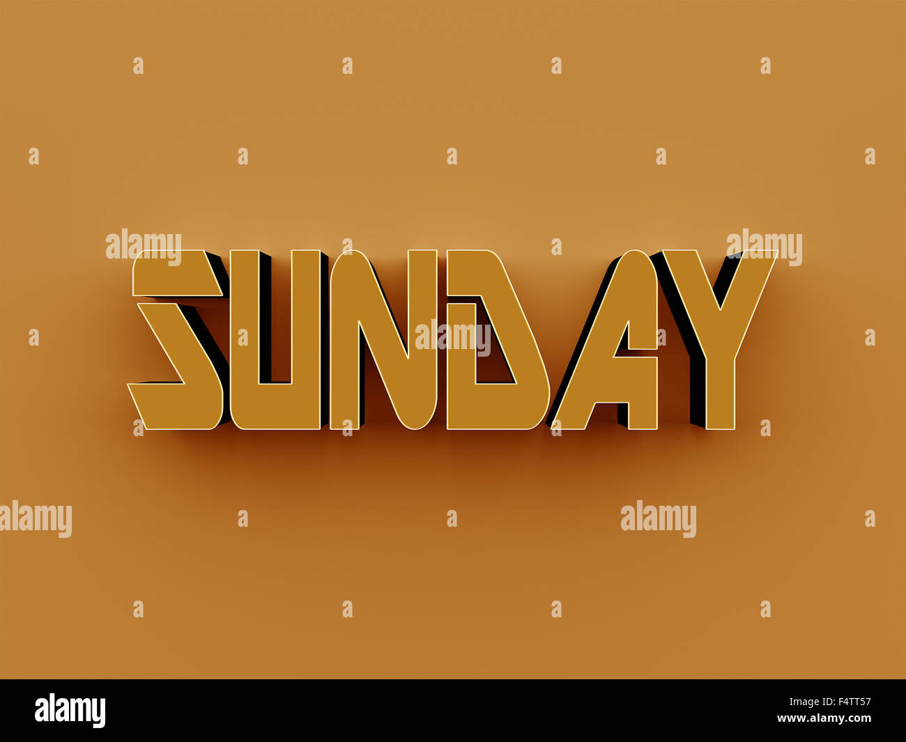 Sunday graphic hi-res stock photography and images - Alamy
