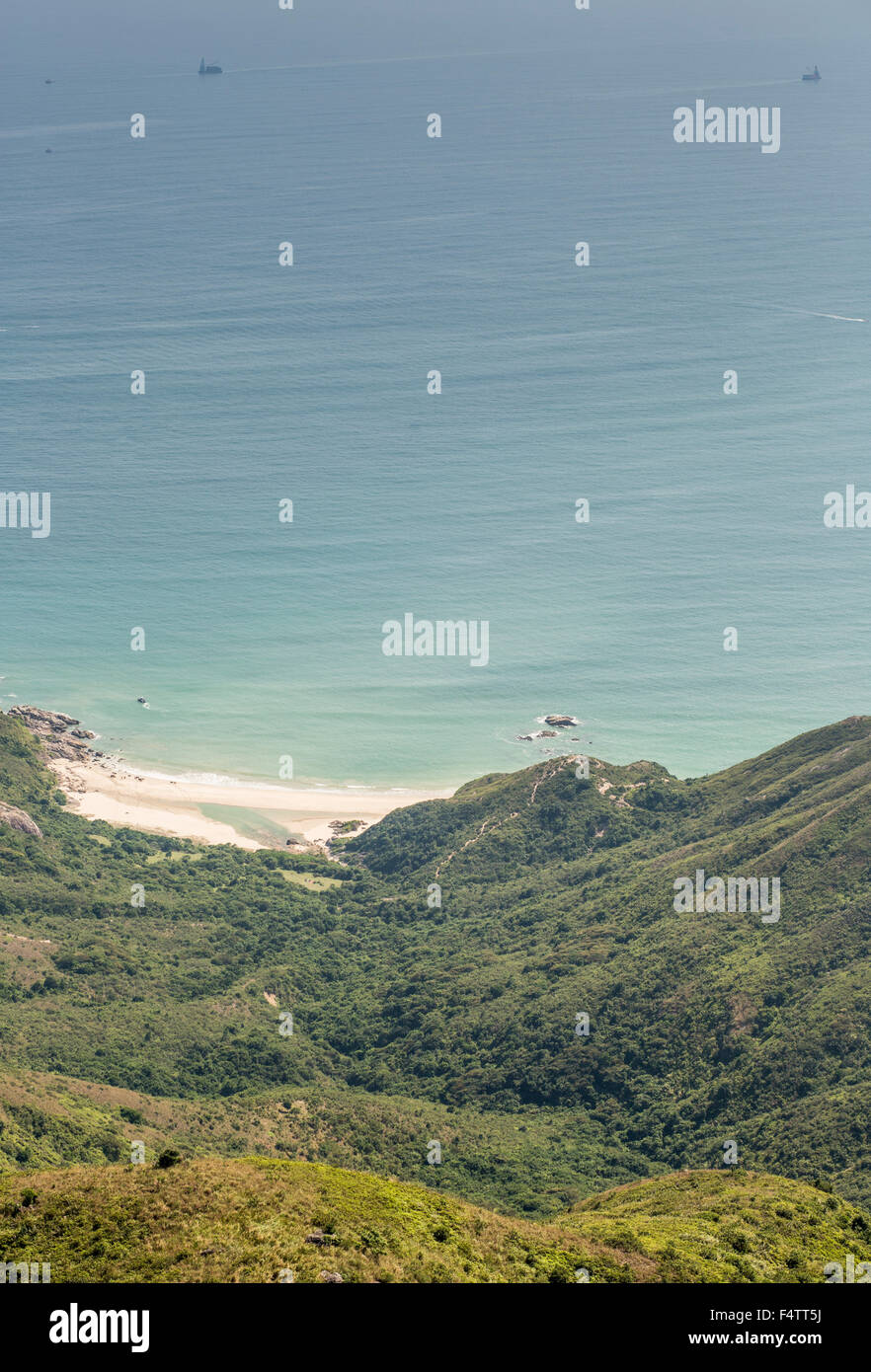 Hiking in New Territories, Hong Kong, via Sharp Peak, Ham Tim Beach and ...