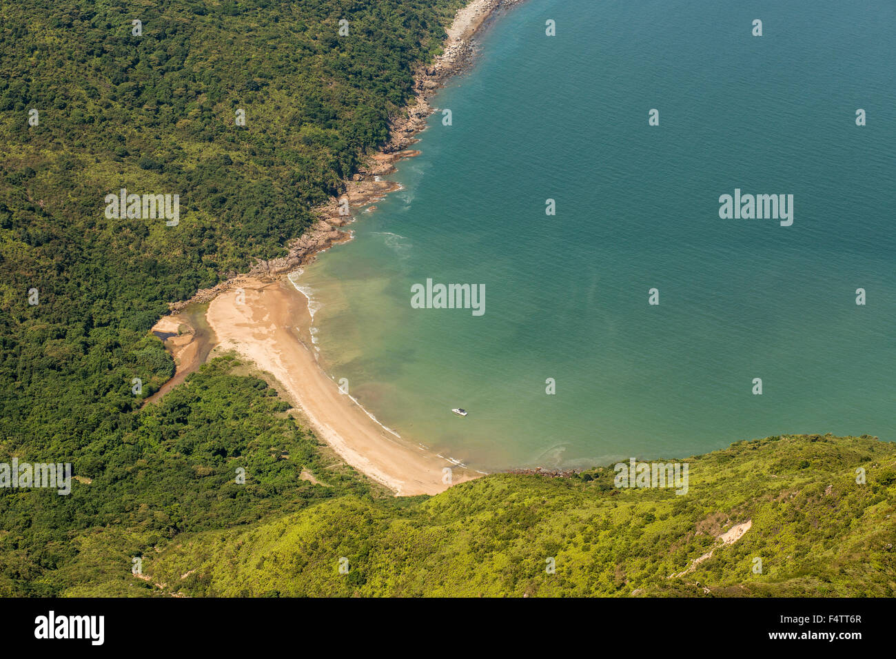 Hiking in New Territories, Hong Kong, via Sharp Peak, Ham Tim Beach and ...
