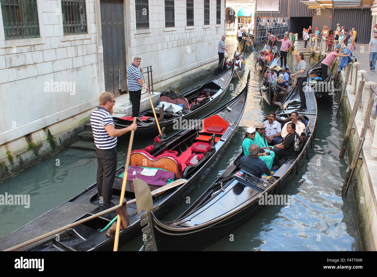 A traffic jam in the middle of Venice, Italy Stock Photo - Alamy